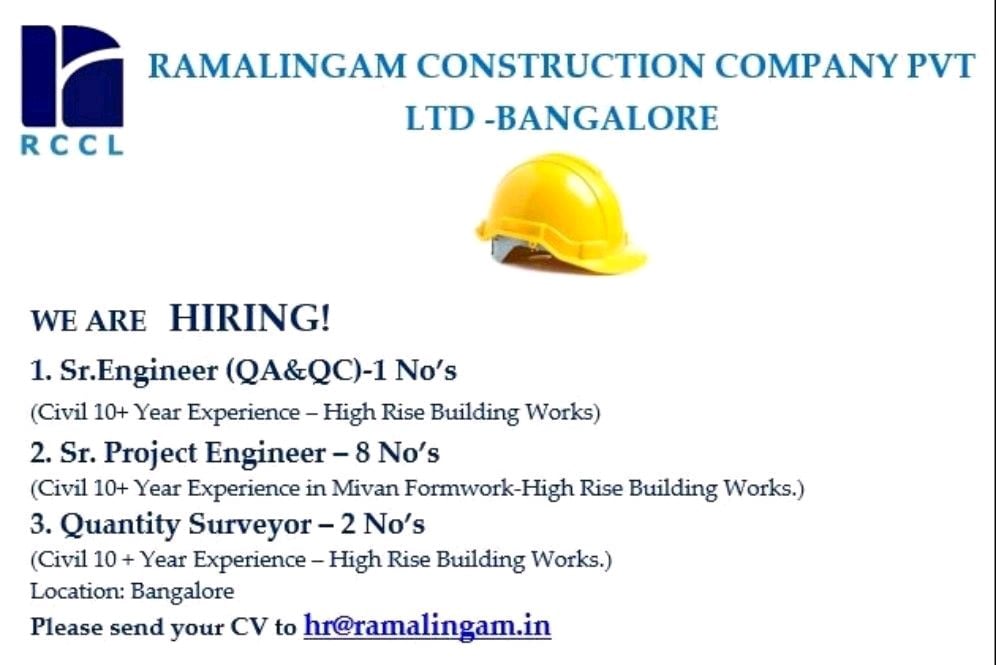 RAMALINGAM CONSTRUCTION COMPANY PVT LTD - Reviews, Phone, Address, Images