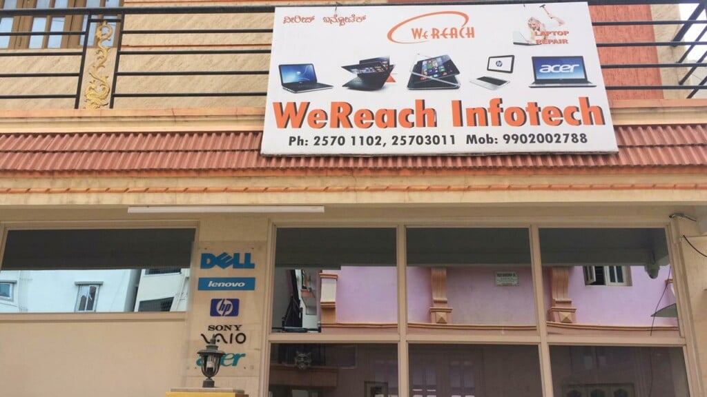 WeReach Infotech - Best Laptop Service Center in electronic City ...