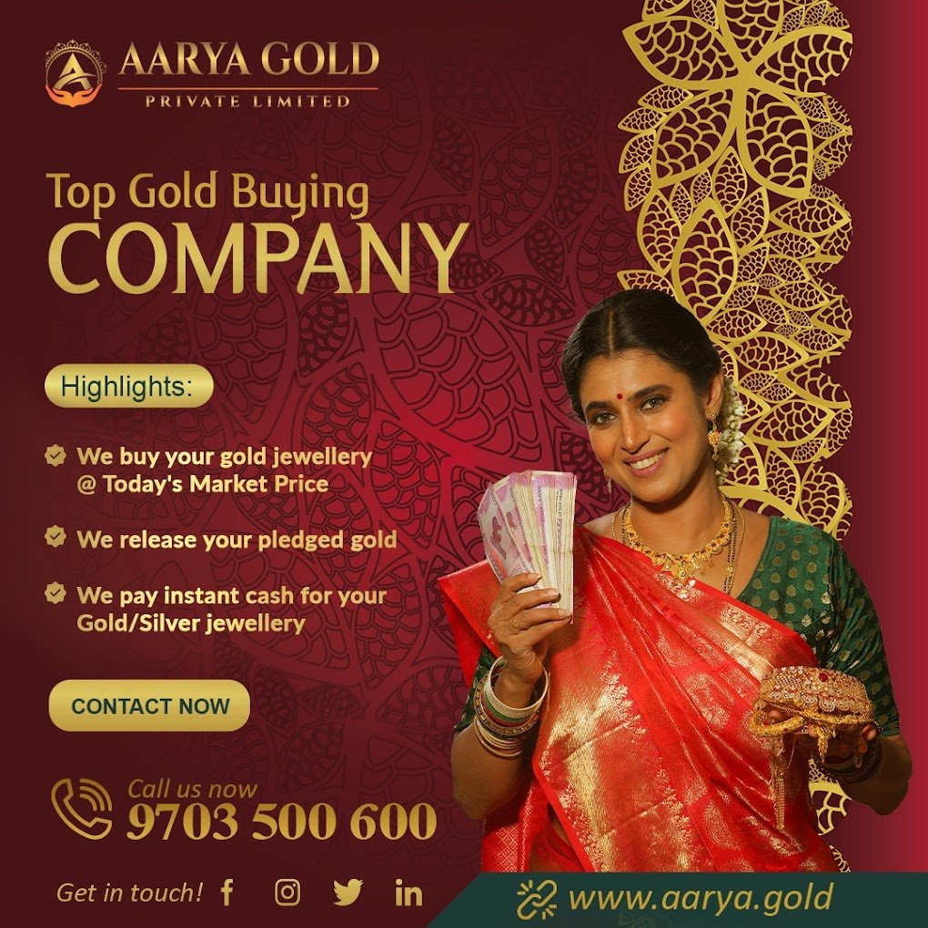 Aarya Gold - Gold Buyers in Nizampet I Hyderabad - Reviews, Phone, Address, Images